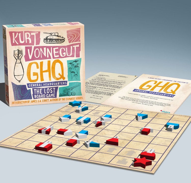 Kurt Vonnegut The Lost Board Game GHQ | Kurt Vonnegut Museum * Library